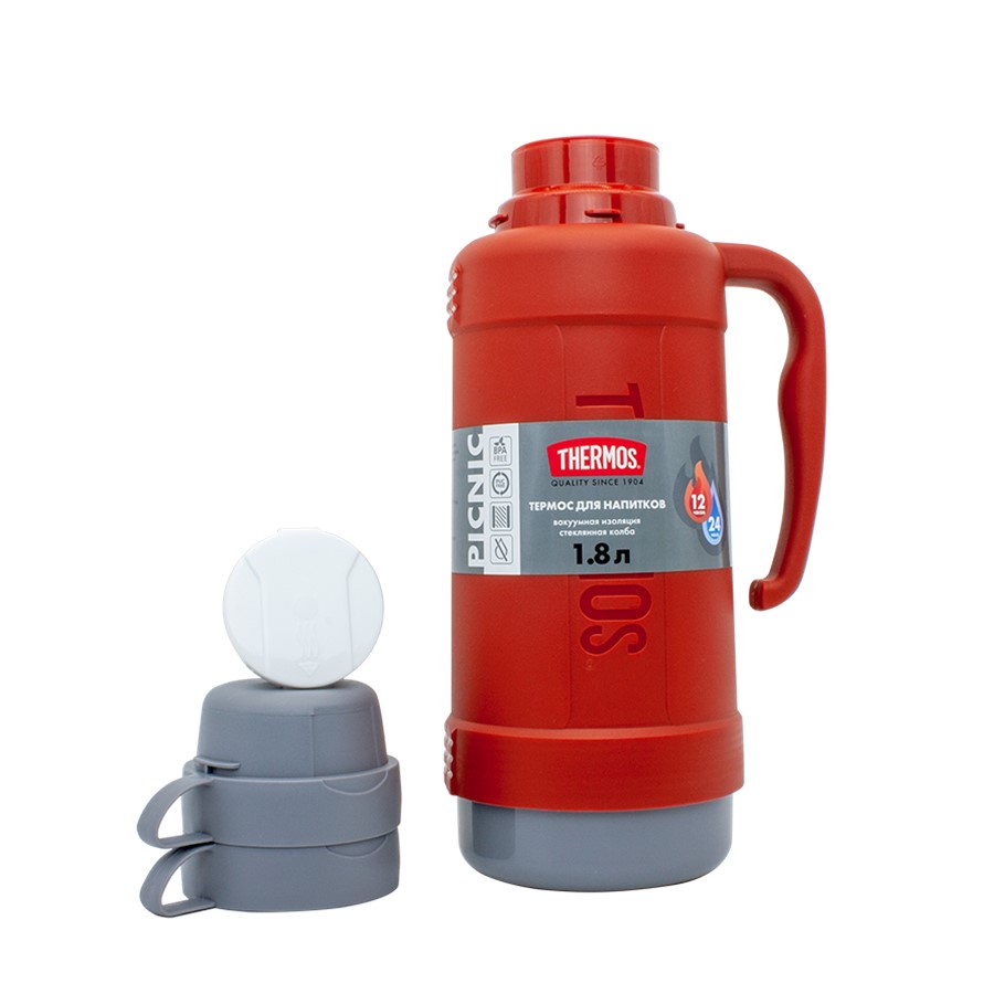 Термос для напитков THERMOS PICINIC 40-180 Red купить по цене 2 990 руб ...